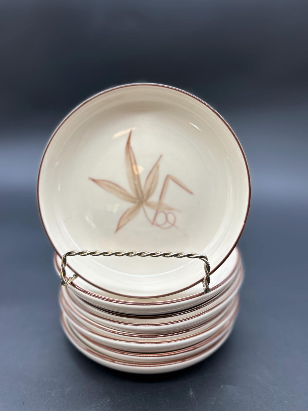 Set of 8 Vintage Winfield China Passion Flower 5 3/4" Bread Plates - Etsy