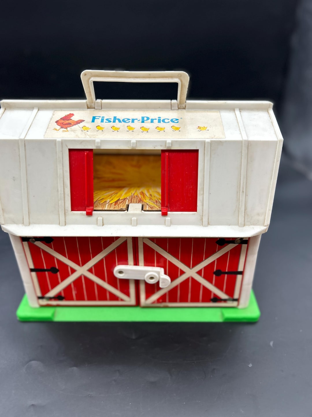 1986 Fisher Price Little People Barn Farm Play Set #2501 Vintage Made ...