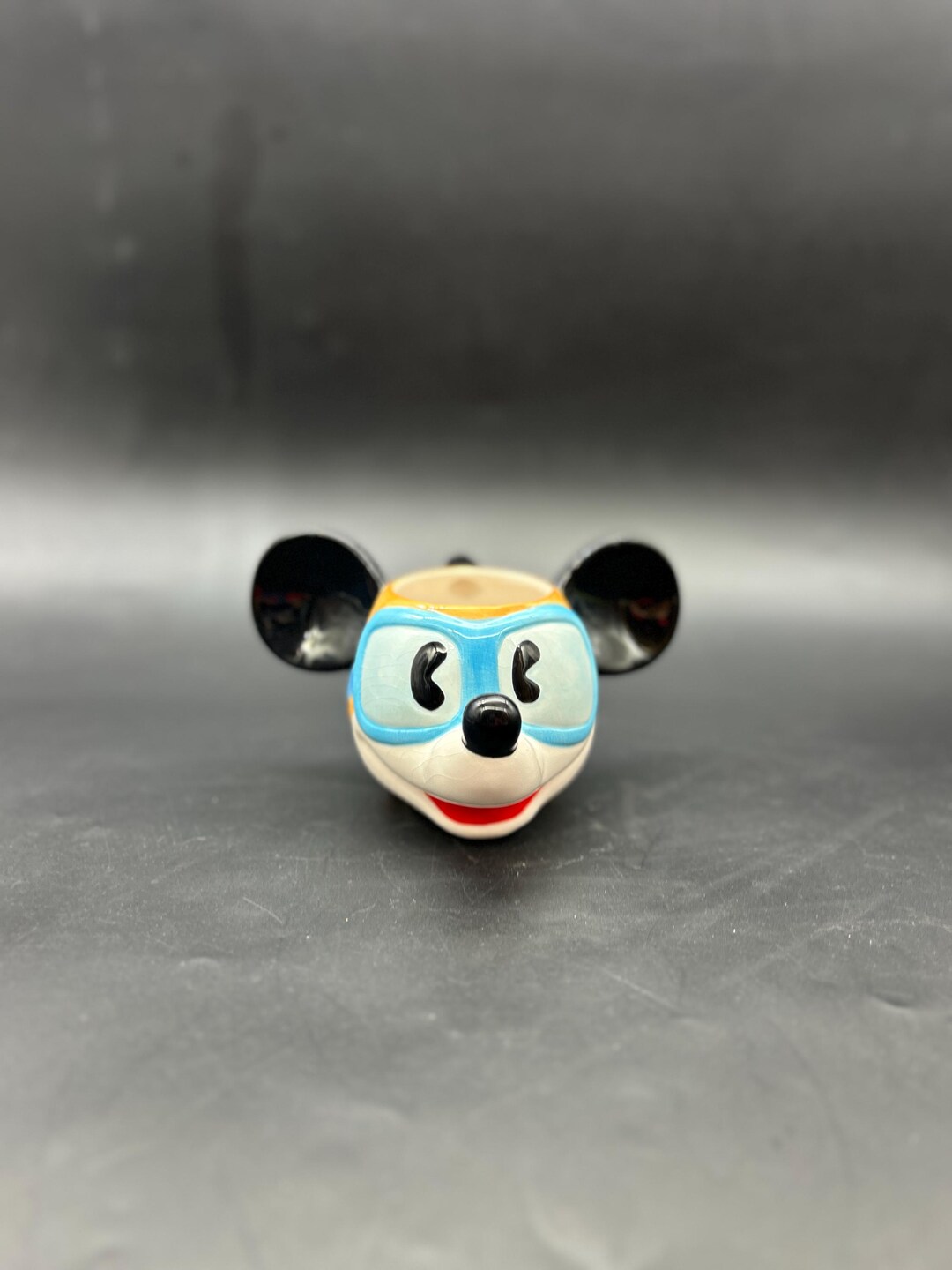 Vintage Mickey Mouse Racecar Driver 3D Mug by Applause Disney ...