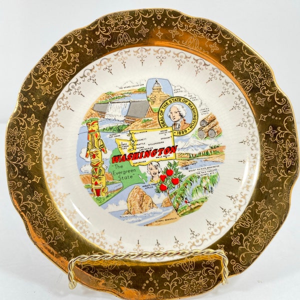 Souvenir Washington State Plates - Etsy
