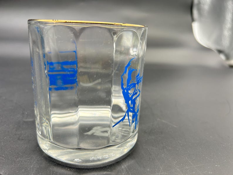 Vintage 12 Oz Clear Glass KFC Kentucky Fried Chicken Colonel Sanders ...