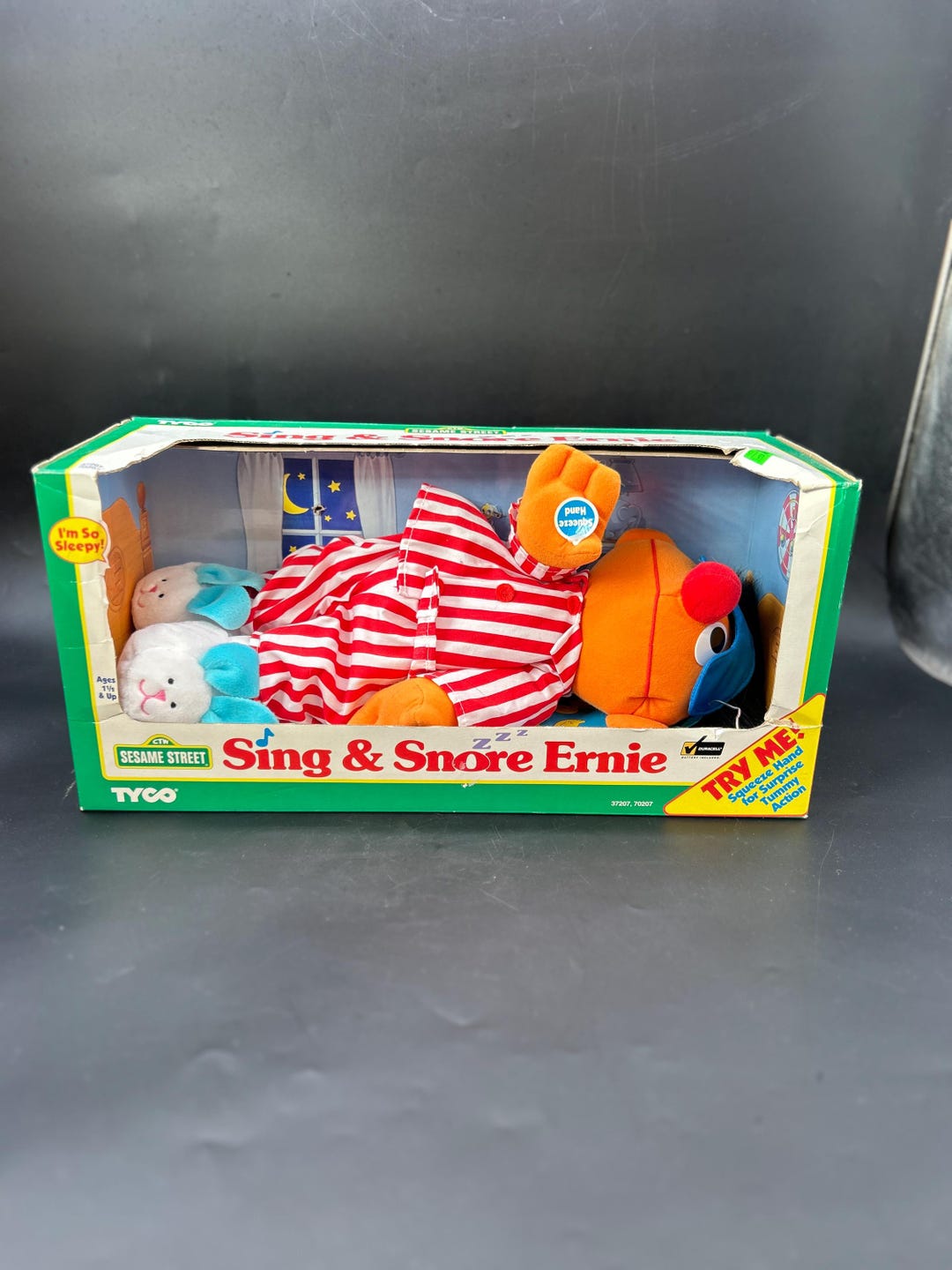 Vintage Sing and Snore Ernie Vintage Tyco Toy 1996 BRAND NEW WORKS! - Etsy