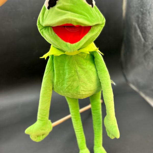 Kermit the Frog Puppet Puppet - Etsy