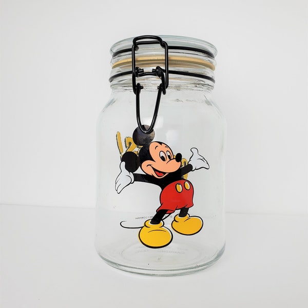 Mickey Mouse Jar - Etsy