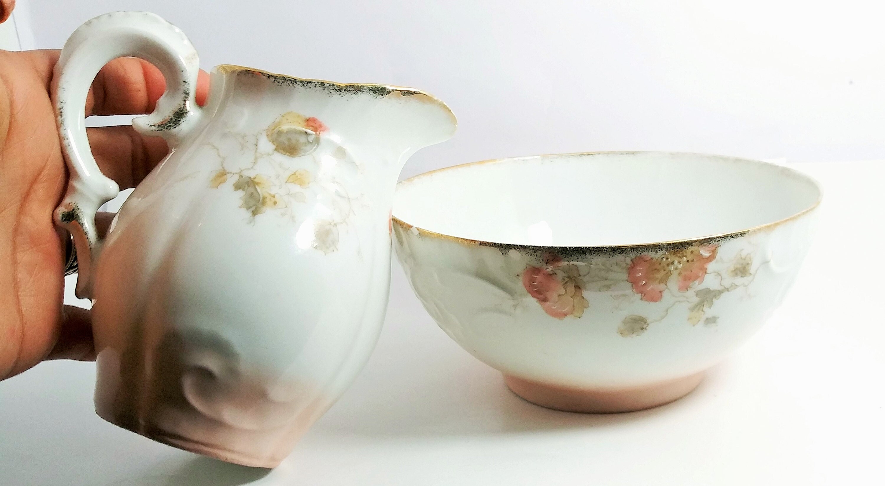 EPIAG Springer & Co Elbogen Mignon Gold gilt Fine China | Etsy