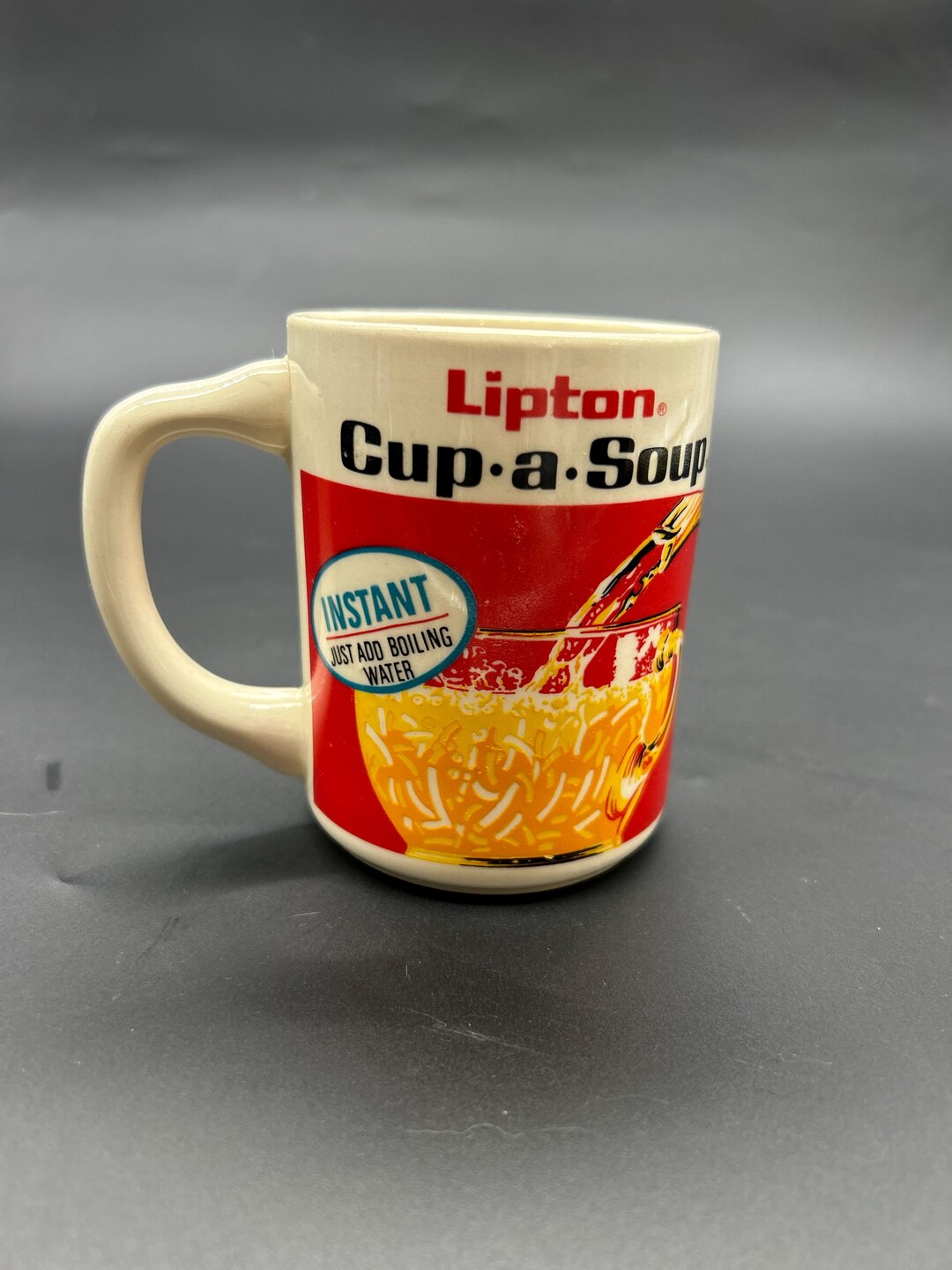 MCM Vintage Lipton Cup A Soup Cup 8oz Mug - Etsy