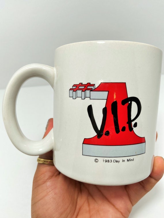 Vintage 1983 Humorous 1 VIP Mug Coffee Mug Tea Cup - Etsy