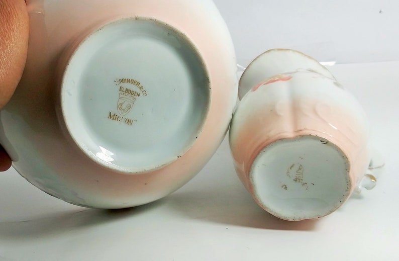 EPIAG Springer & Co Elbogen Mignon Gold gilt Fine China | Etsy