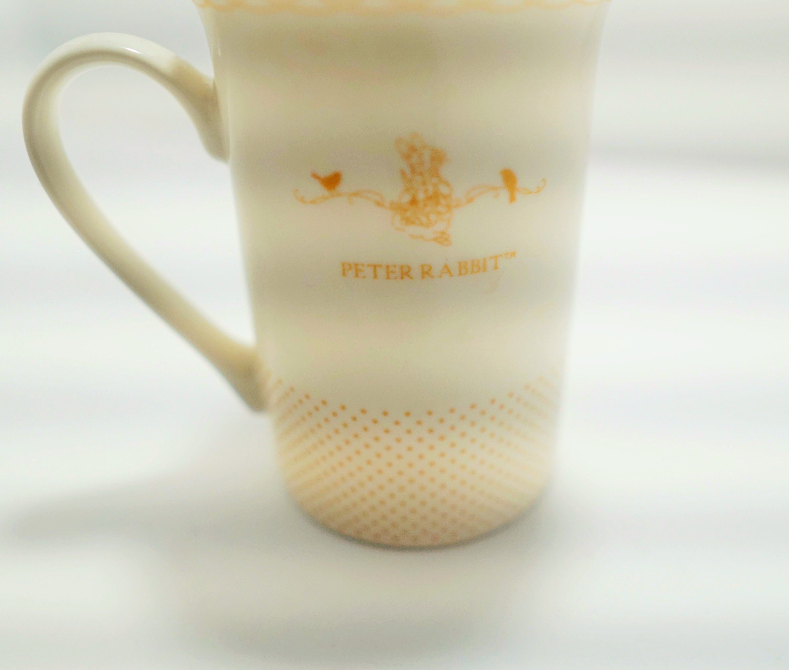 World of Beatrix Potter Peter Rabbit Gold Mug Cute FW& Co | Etsy