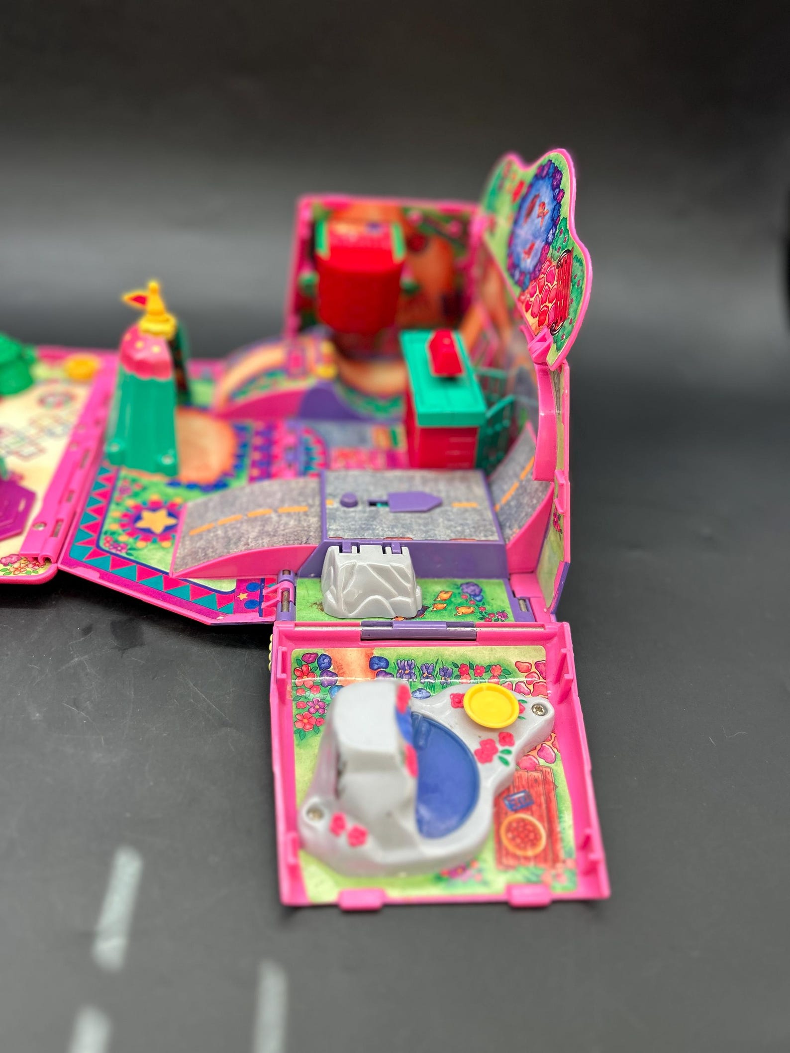 Vintage 1995 Pound Puppies Fold Out Bus Van Circus Playground Galoob - Etsy