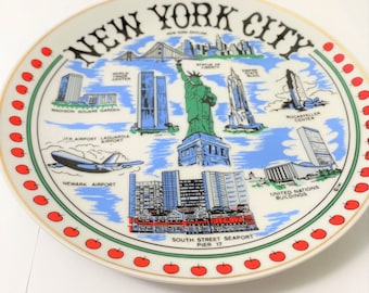 Decorative Plate New York - Etsy