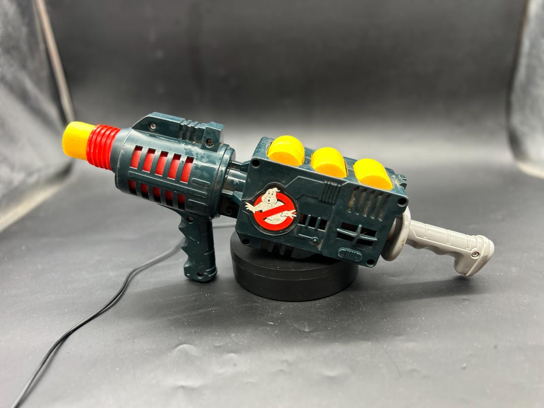 Ghostbusters Gun Blaster Popper 4?original Foam Pellets Proton Vintage ...