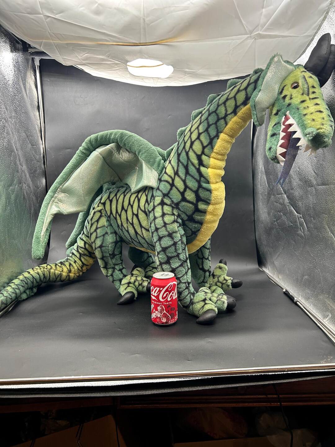 Melissa & Doug Giant Dragon Plush Stuffed Cuddle Big Soft Stuffed ...