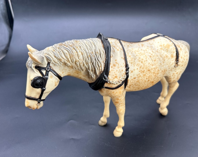 1980's Vintage RARE Breyer Horse Model #205 Old Timer + Top Half of Box ...