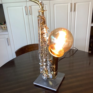 Alto Saxophone Art Lamp - Etsy