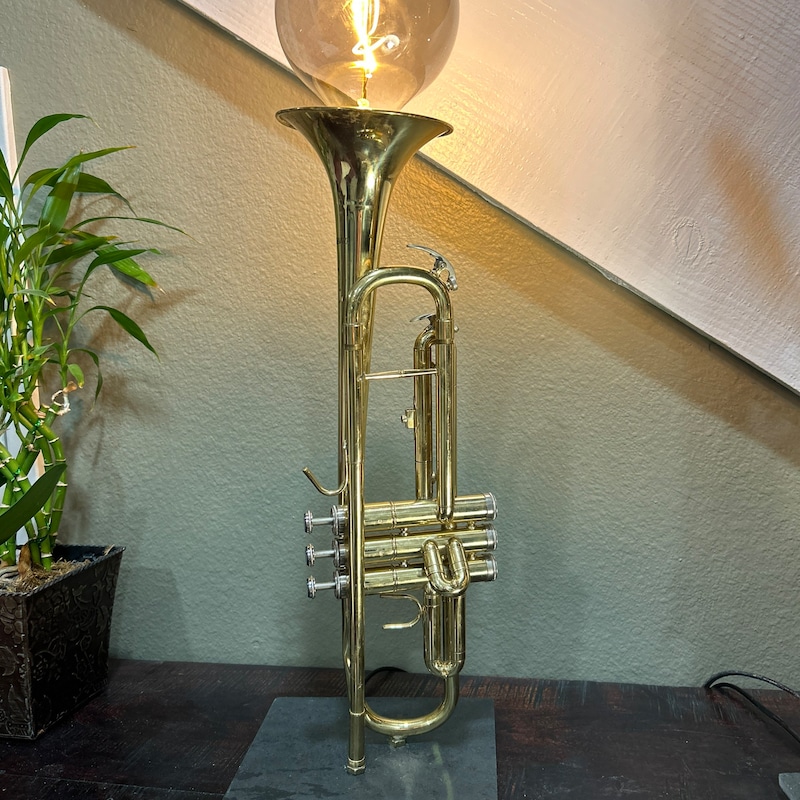 Trumpet Lamp - Etsy