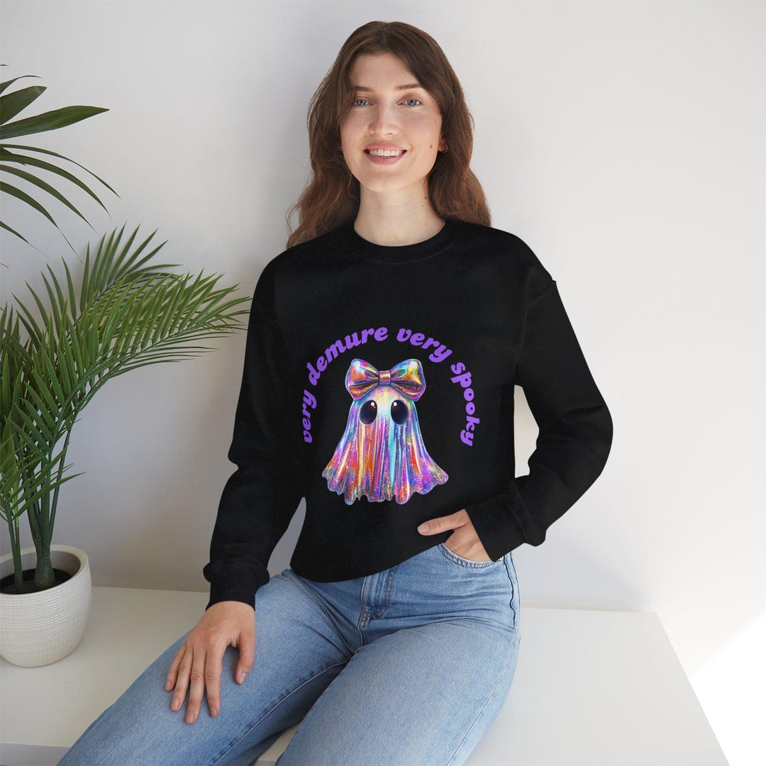 Very Spooky Very Demure, Cute Ghost Png, Retro Ghost Svg, Cute Ghost ...
