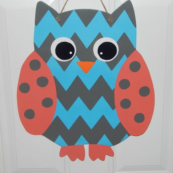 Owl Door Hanger - Etsy