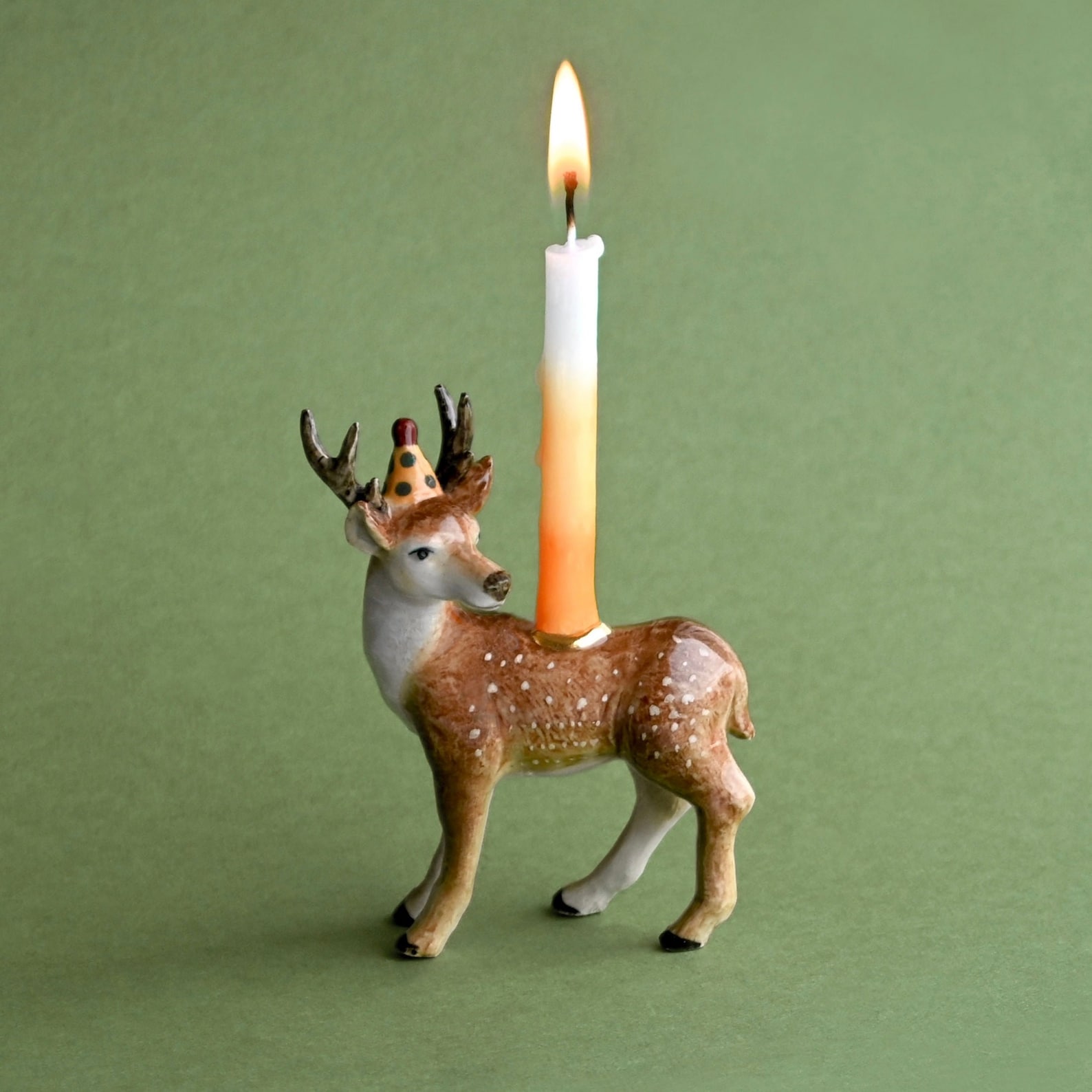 Stag Cake Topper| Handcrafted Porcelain Figurine | Camp Hollow ...