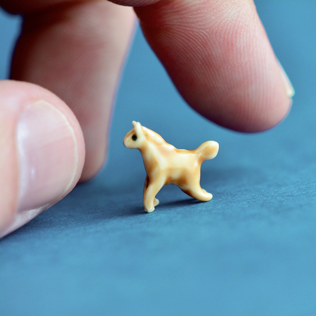World's Tiniest Horse Figurine | Miniature Hand-painted Porcelain ...