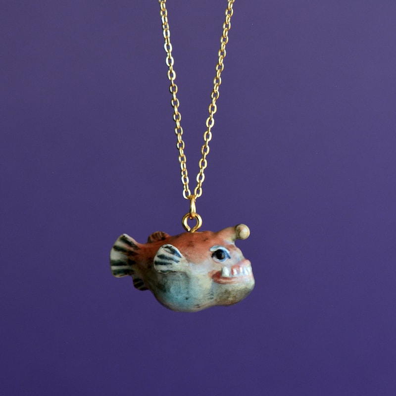 Fish Necklace - Etsy