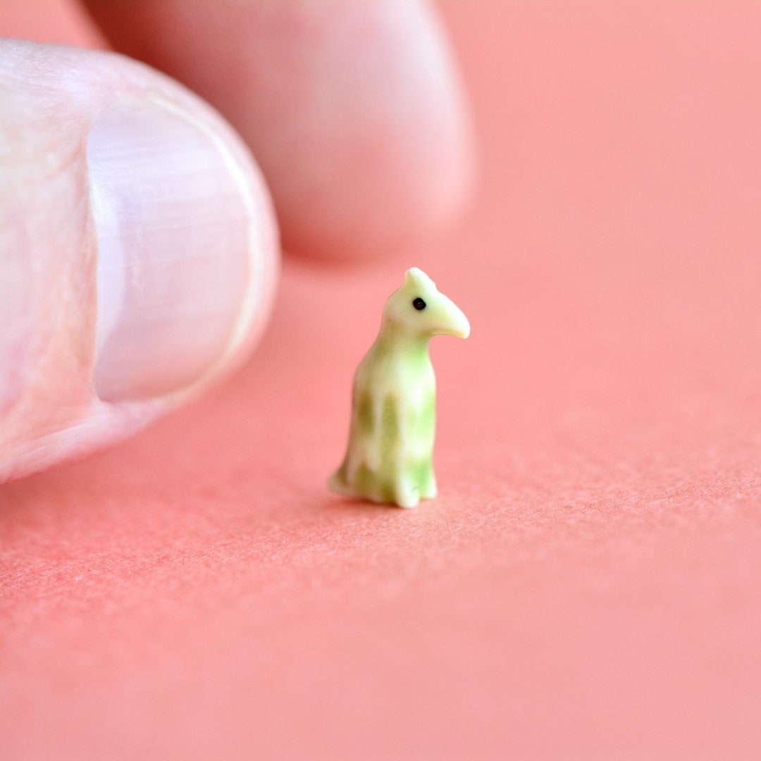 World's Tiniest Vulture Figurine | Miniature Hand-painted Porcelain ...