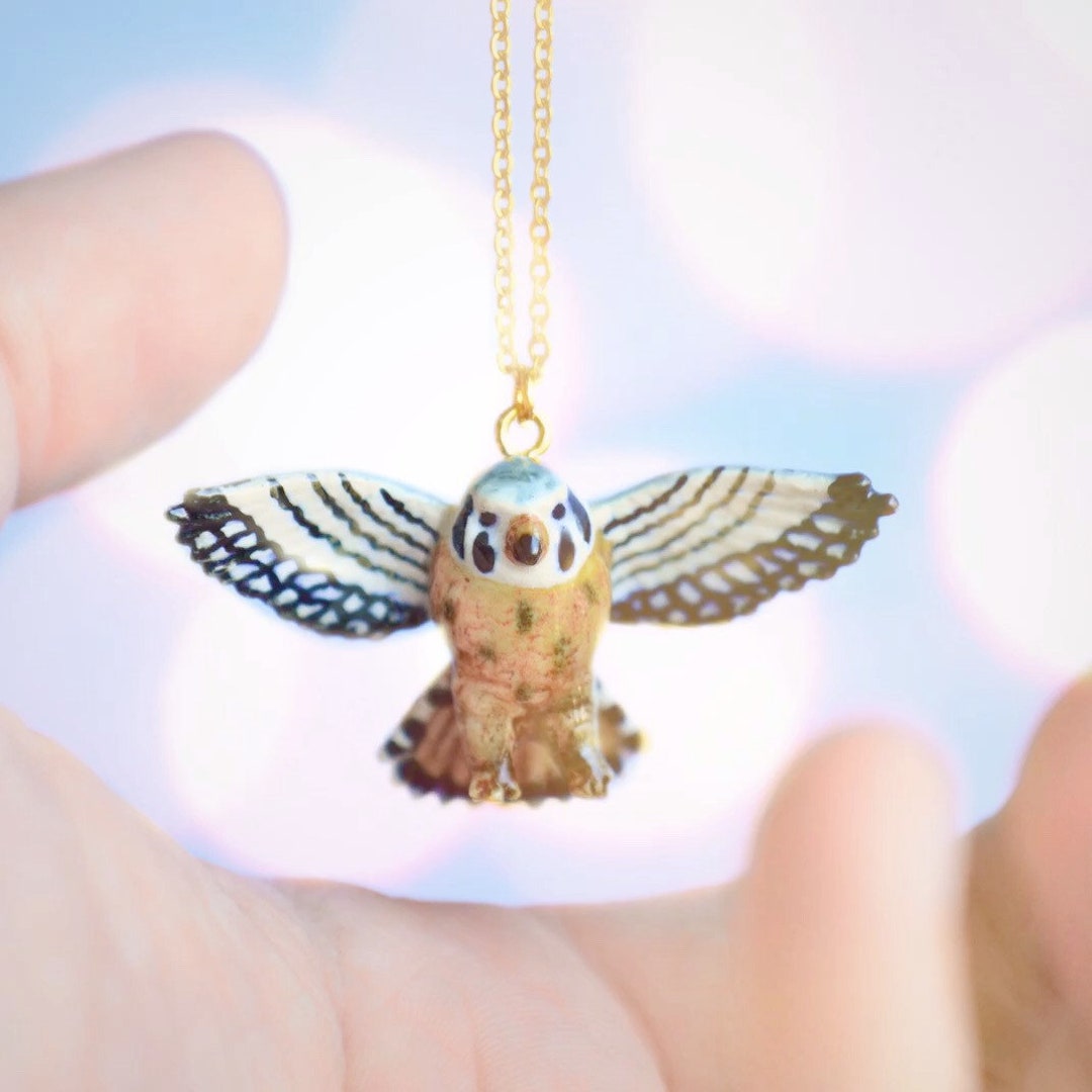 Falcon Necklace | Handcrafted Porcelain Jewelry | Camp Hollow ...