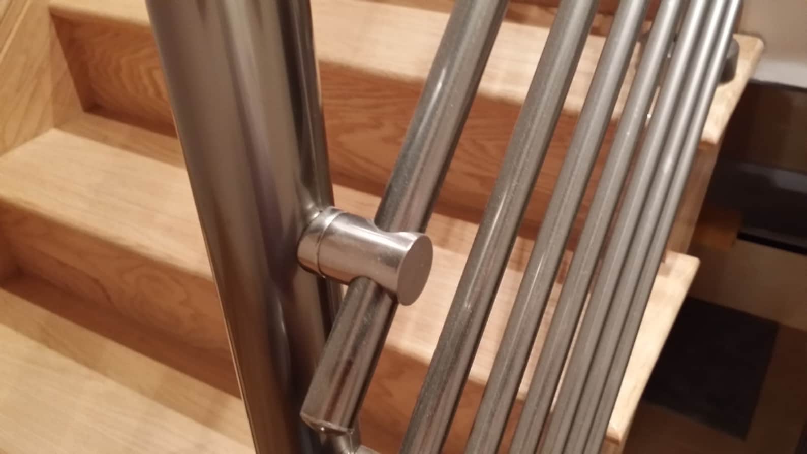 Modern Stairs Balcony Hand Rail Staircase Railing Kit - Aluminium Side ...