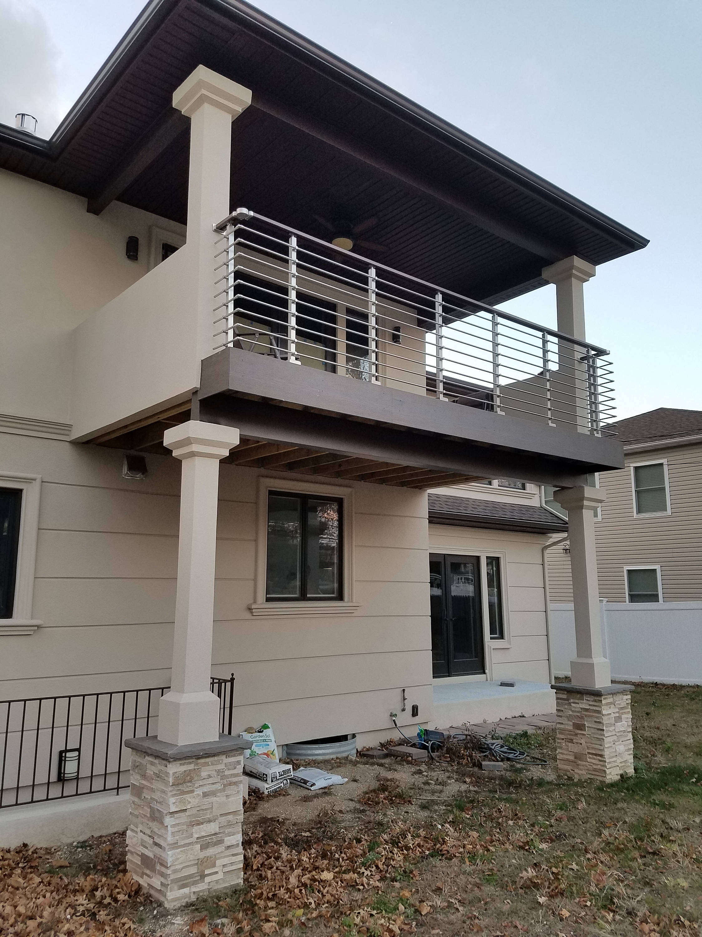 Modern Square Stairs Balcony Hand Rail Staircase Railing Kit ...