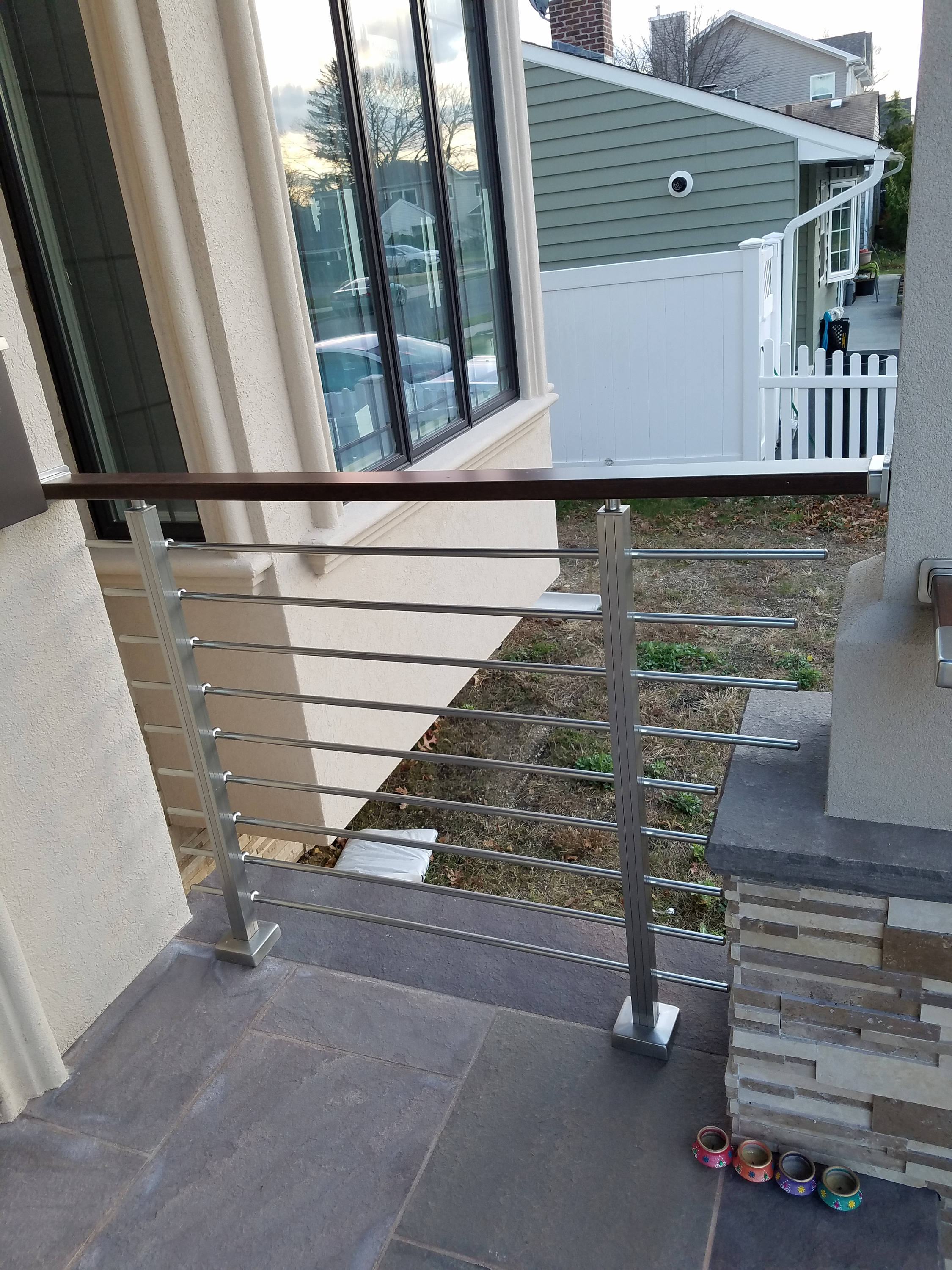 Modern Square Stairs Balcony Hand Rail Staircase Railing Kit | Etsy