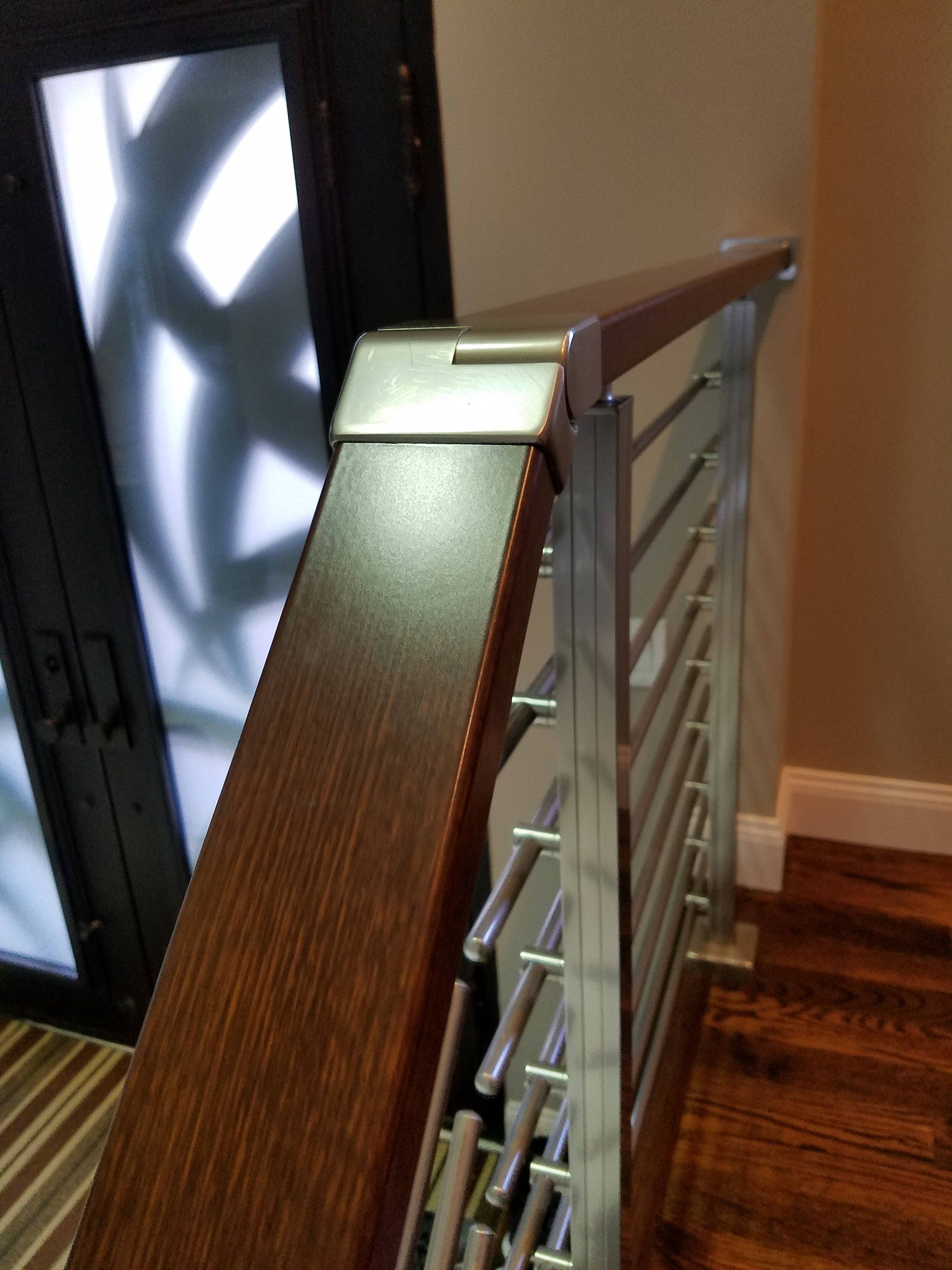 Modern Square Stairs Balcony Hand Rail Staircase Railing Kit ...