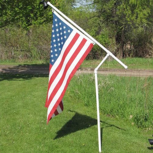 Rotating PVC Flag Pole Lawn or Campground - Etsy Rotating PVC Flag Pole Lawn or Campground - Etsy