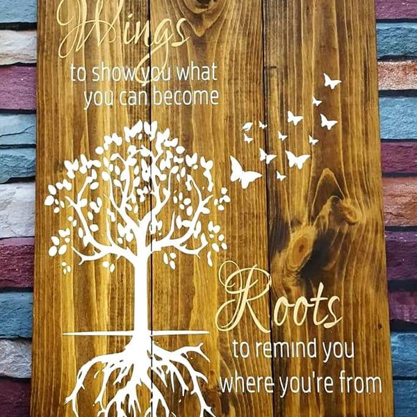 Roots and Wings - Etsy