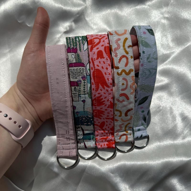 Fabric Keychains - Etsy