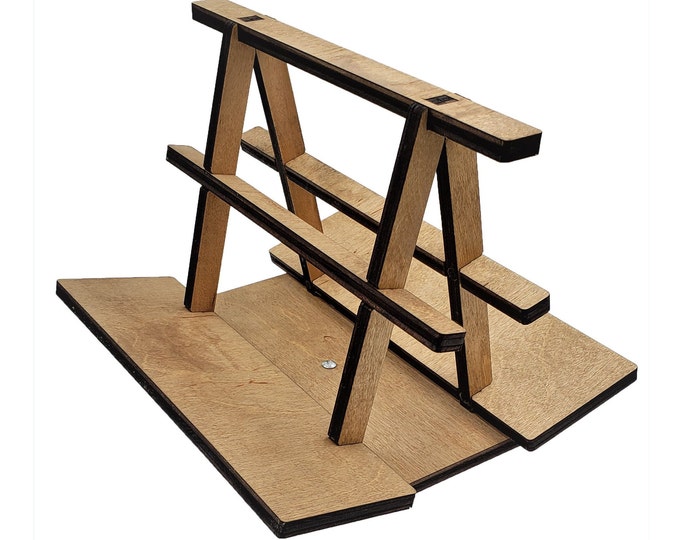 2-sided Medical Coding Rotating Book Carousel Stand Wood | Etsy