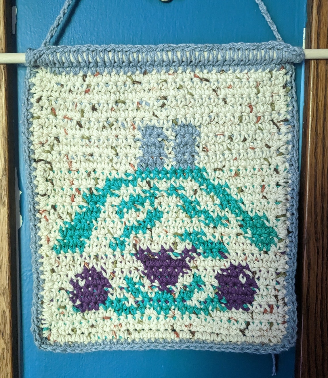 Shavuot Wall Hanging Tapestry Crochet Pattern, Digital PDF File, Jewish ...