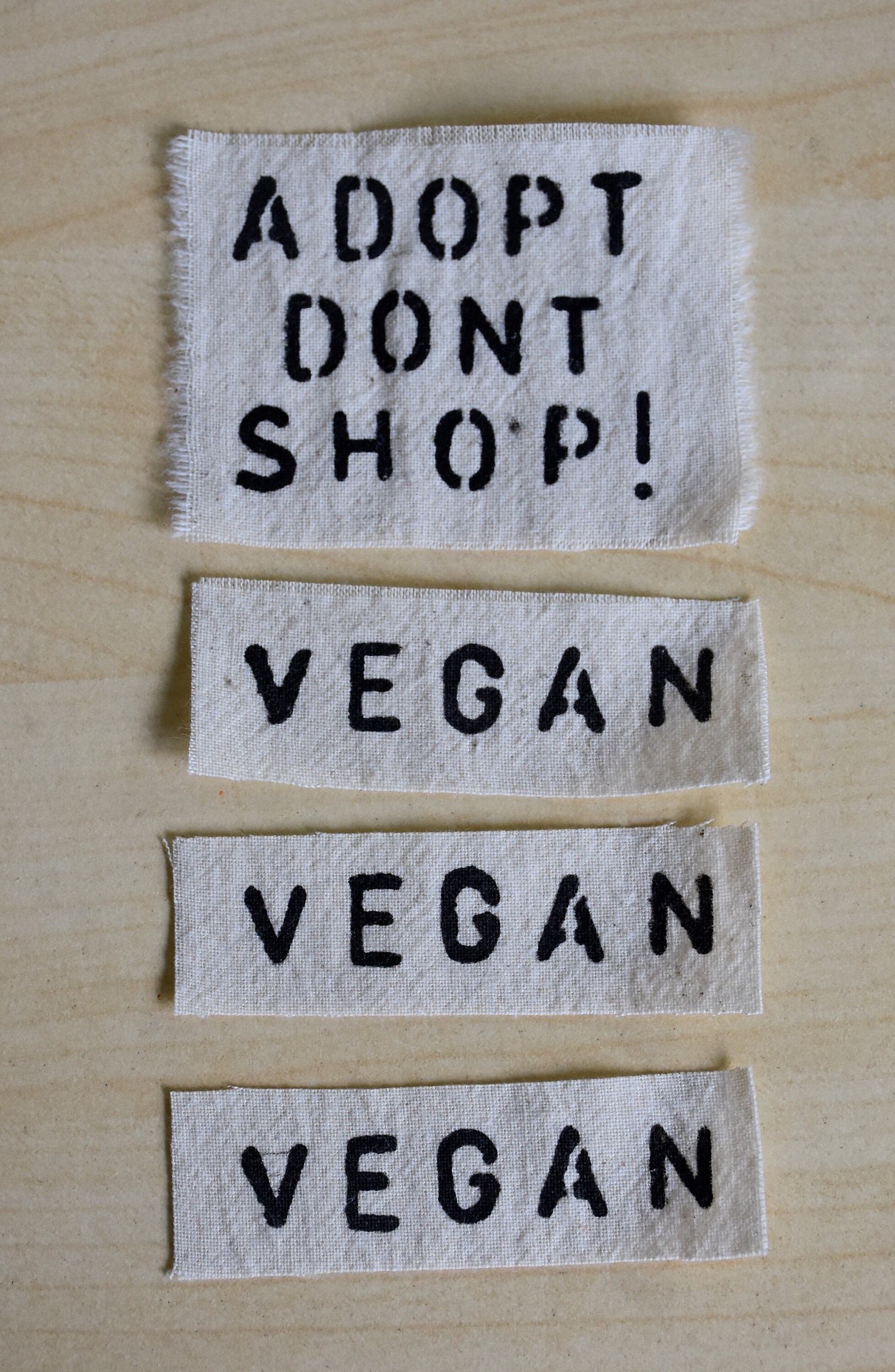 Punk Handmade Stencil Patches | Etsy