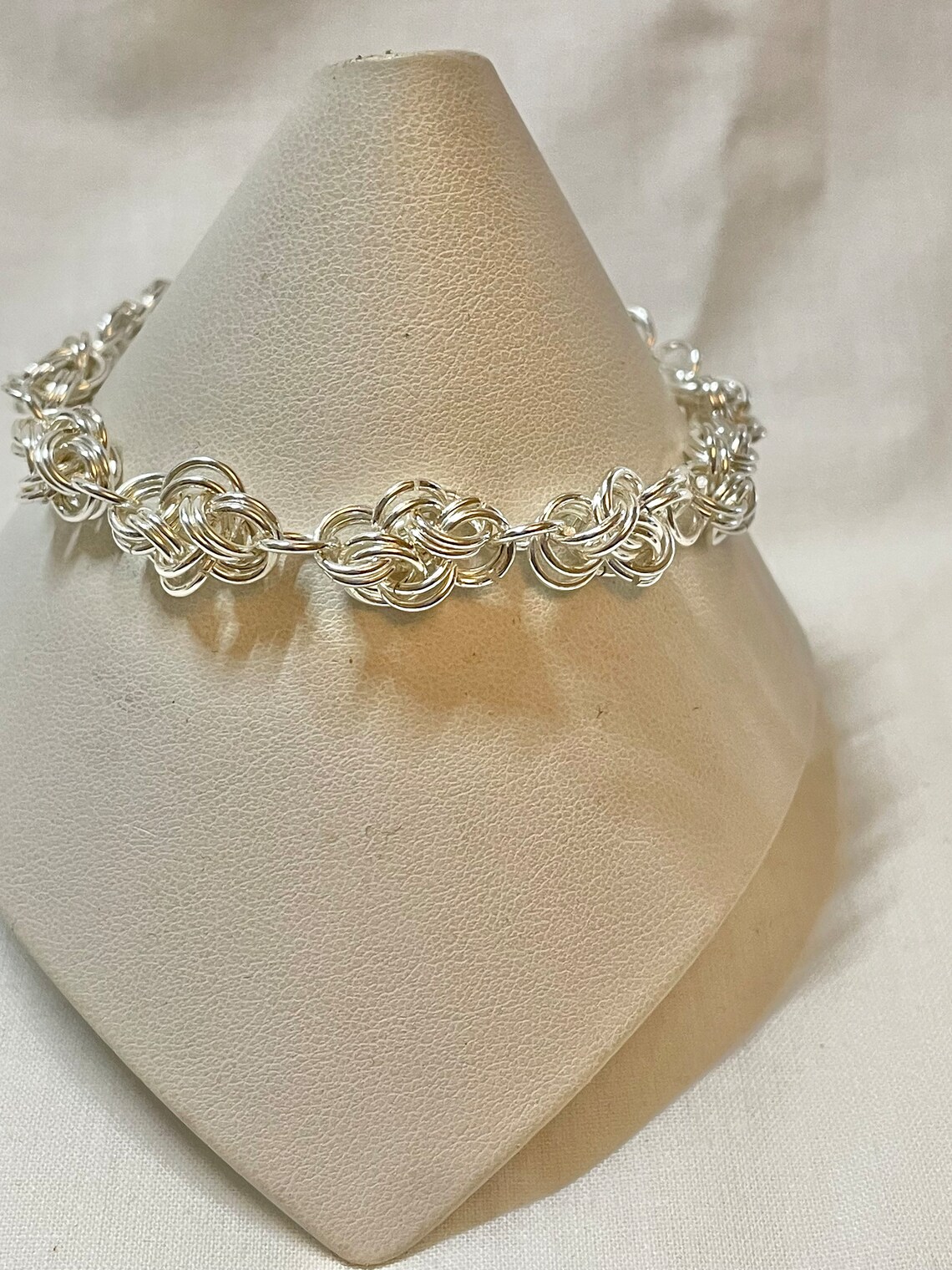 Double Cloud Cloud Cover Chainmail Bracelet. - Etsy