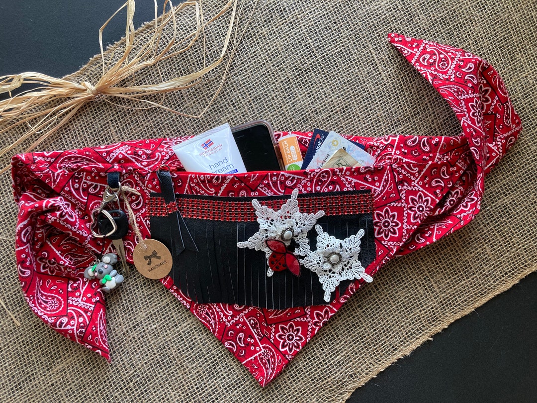 25 Western Purse Bandana Purse Hip Purse Boot Bandana Hip Bandana ...