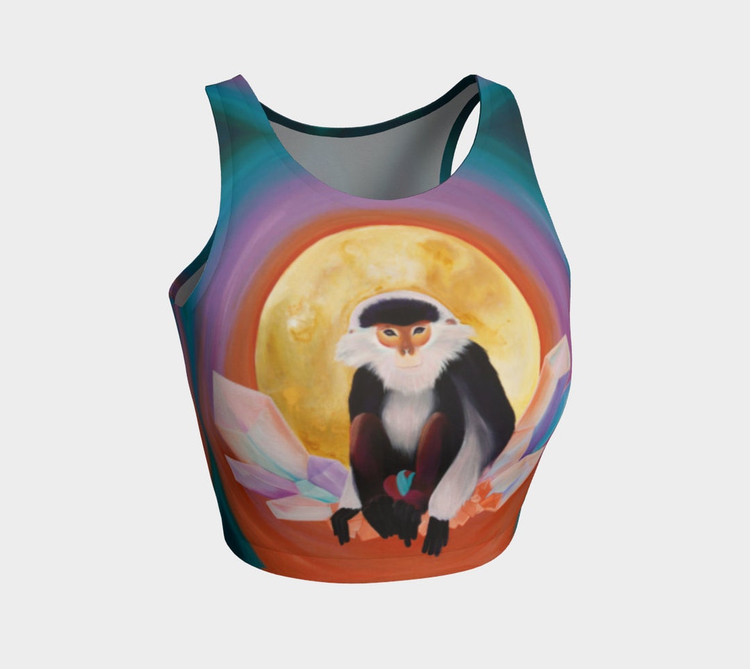 Monkey Crop Top New - Etsy