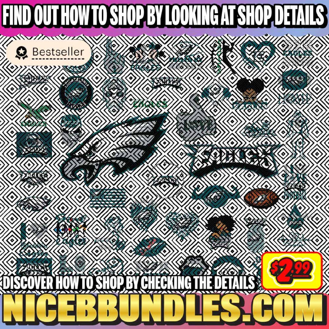 50 Files Philadelphia-eagles Team Bundles Svg, Philadelphia-eagles Svg ...