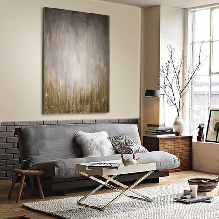 Grey & Gold 1 | Etsy