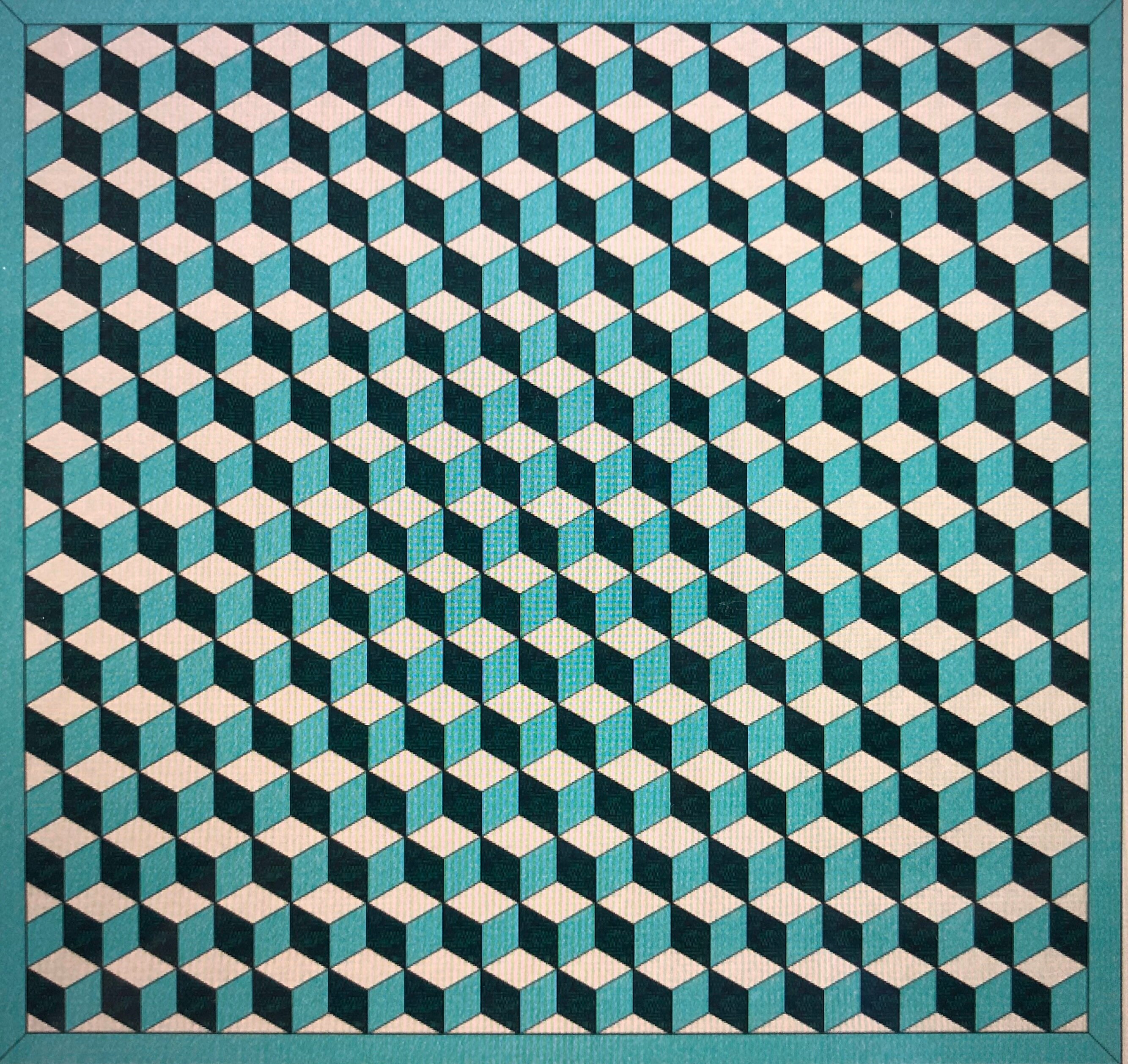 Paper Copy Tumbling Block Quilt Pattern - Etsy