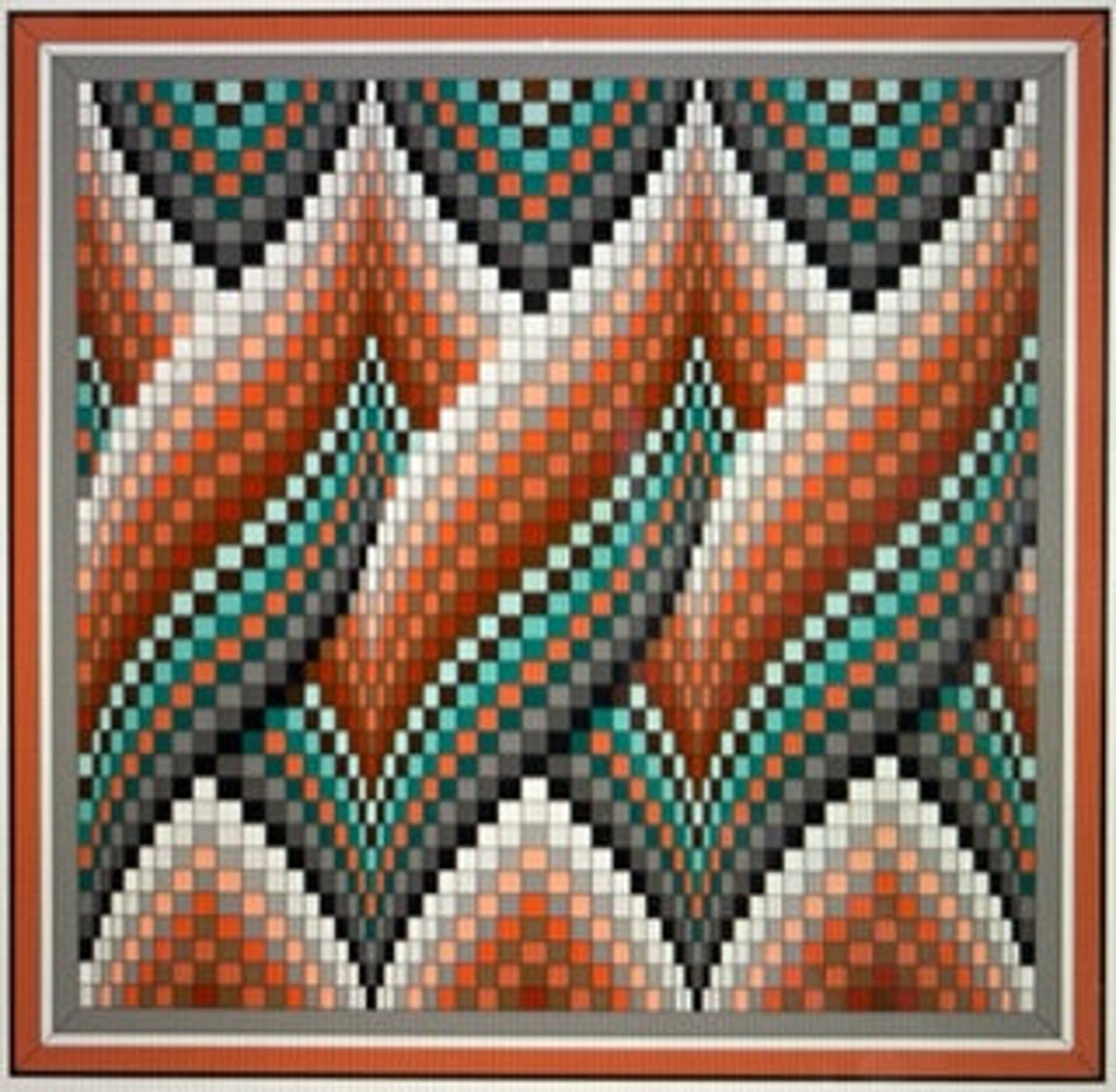 Bargello Quilt Pattern - Etsy