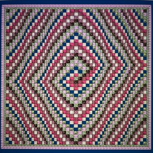 Spiral Bargello Quilt Pattern - Etsy