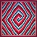 Spiral Bargello Quilt Pattern - Etsy