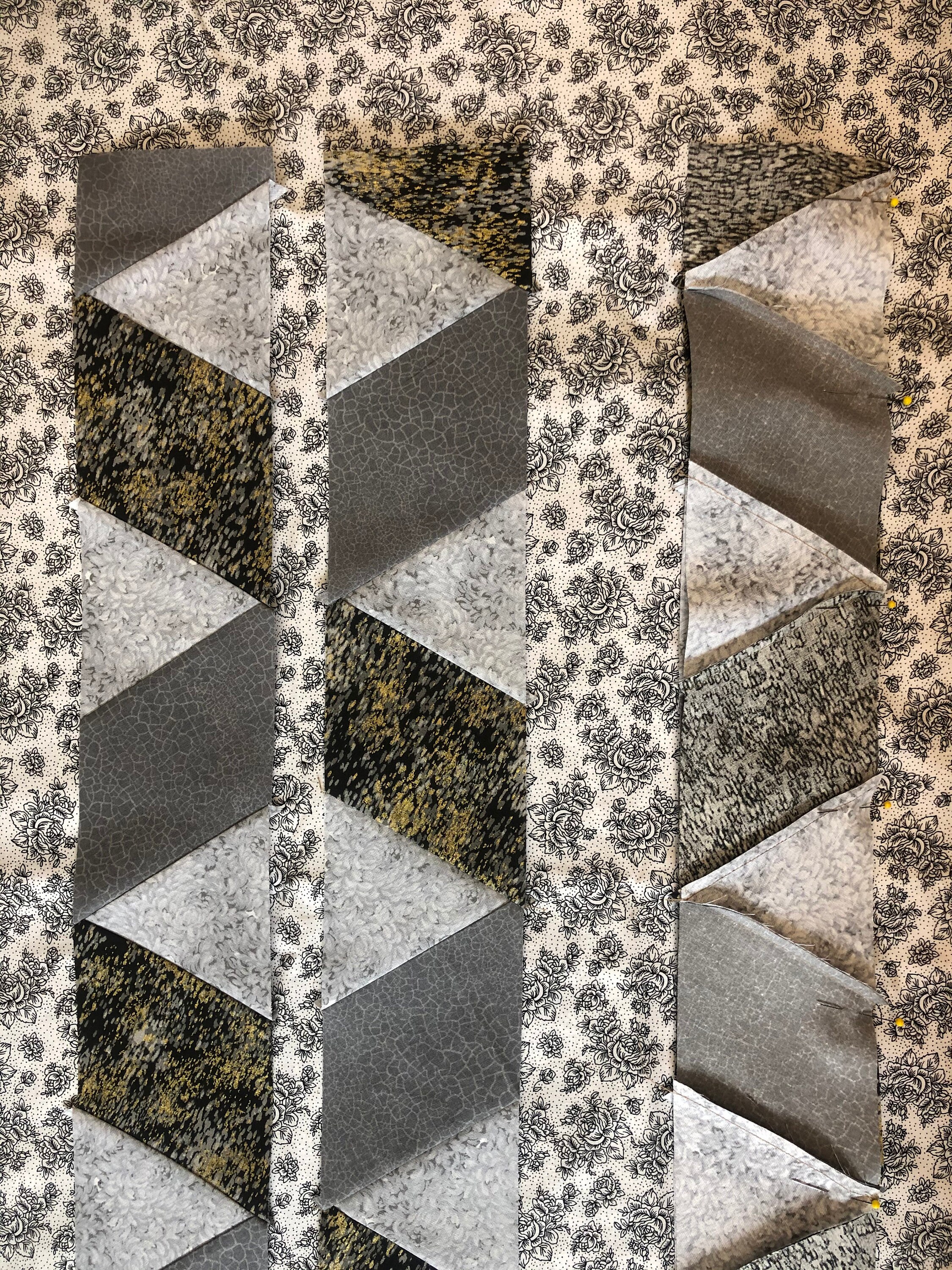 Tumbling Block Quilt Pattern - Etsy