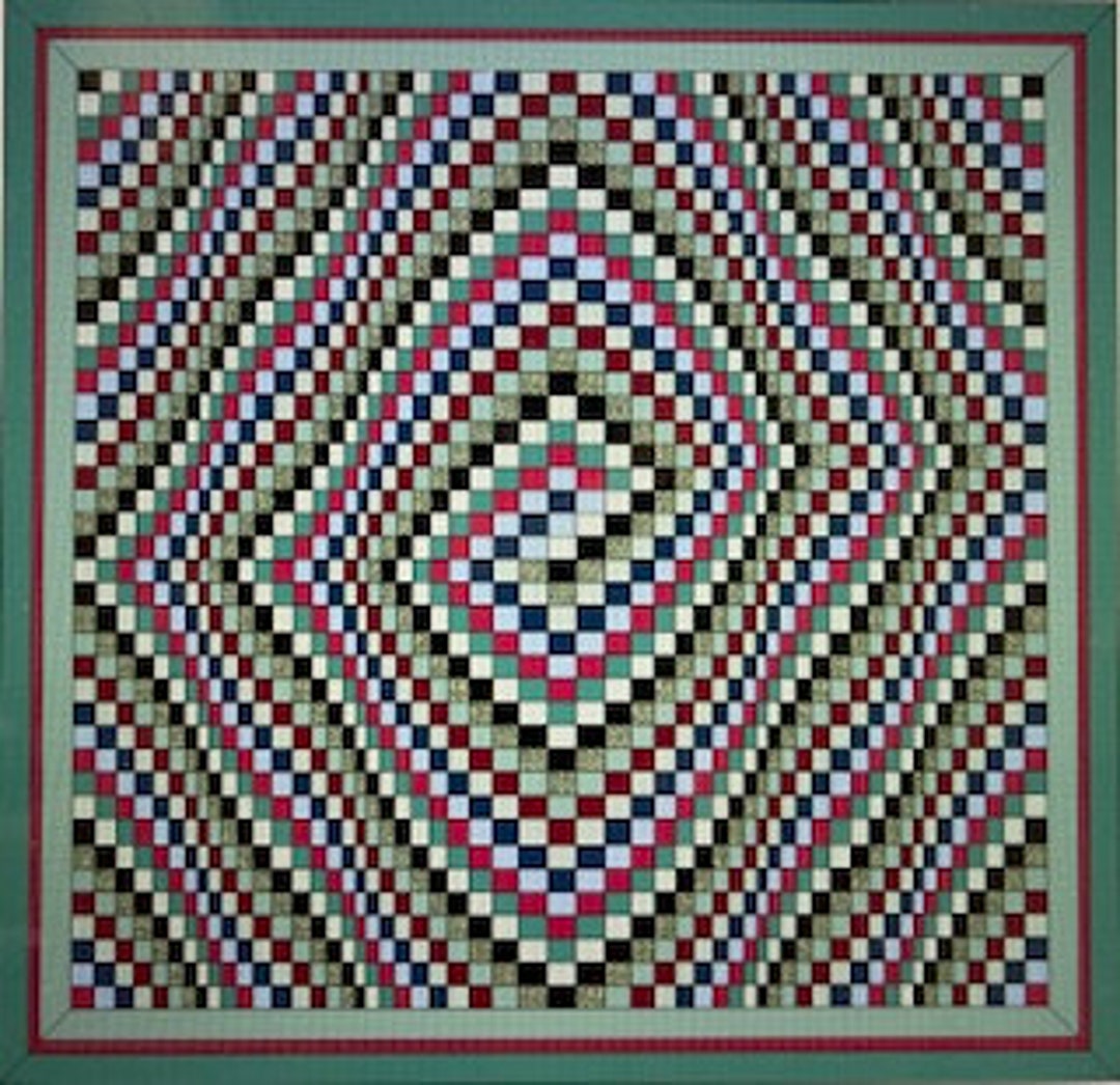 Spiral Bargello Quilt Pattern - Etsy