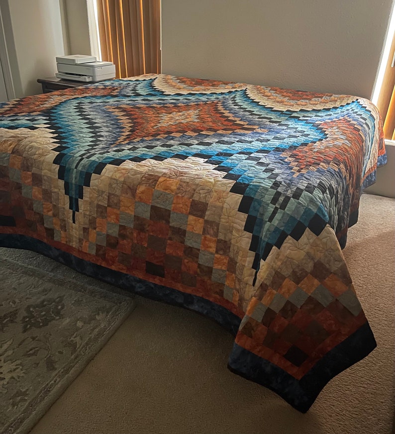 Arabesque Bargello Quilt Pattern - Etsy Canada