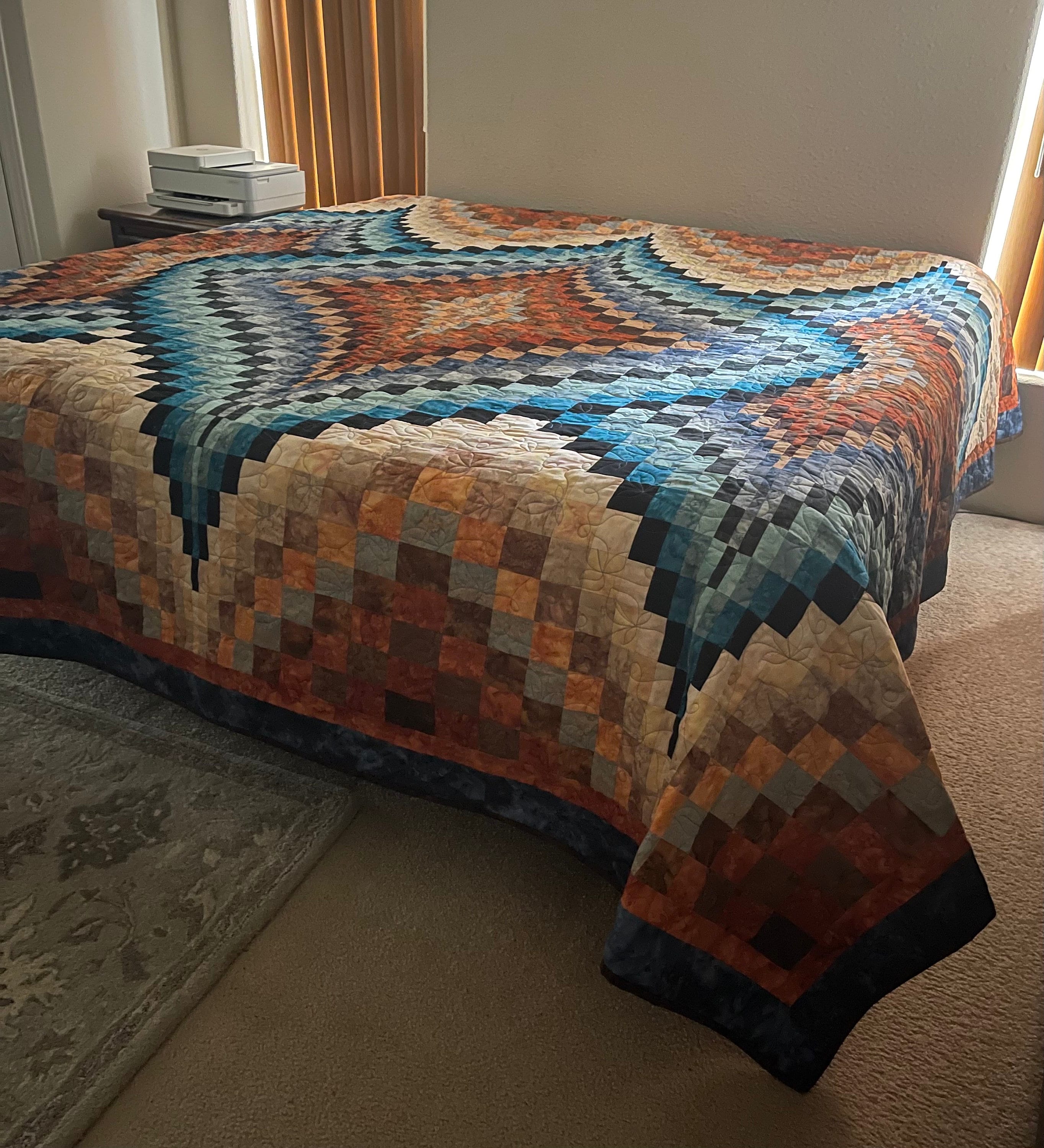 Arabesque Bargello Quilt Pattern - Etsy